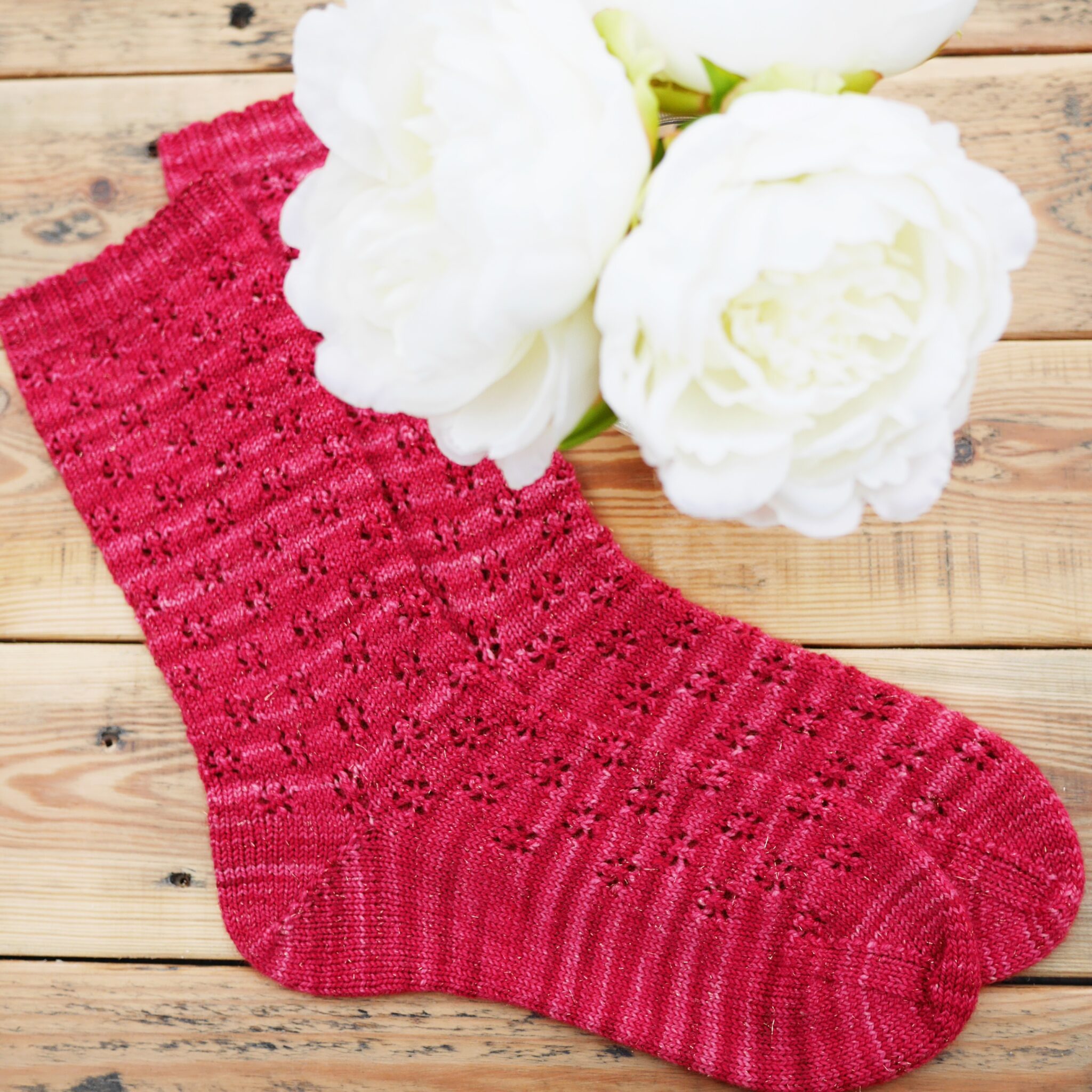 Snowflake Socks - Tash Knits